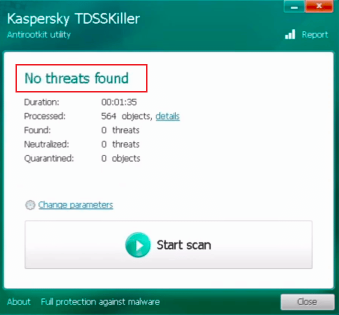 Reparar TDSSKiller no se ejecutará en Windows 10/11 - Recurso Wordpress