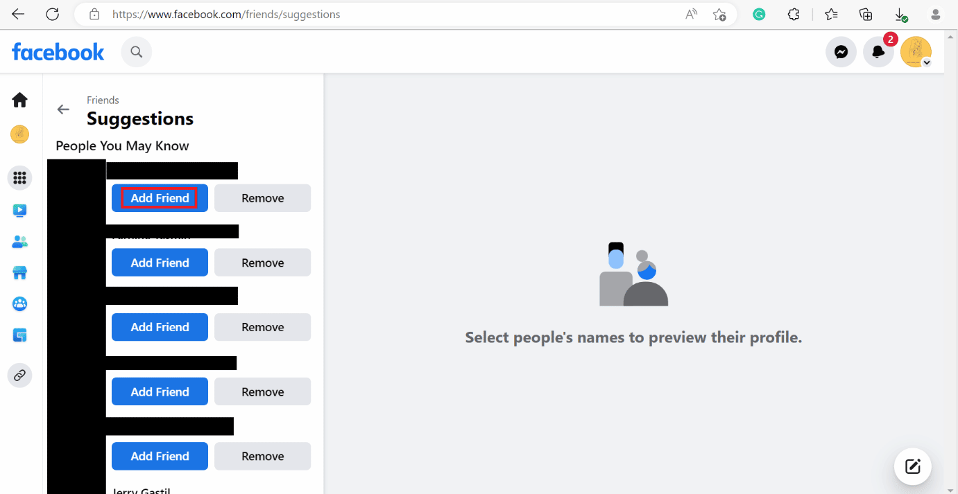 Cómo recomendar amigos en Facebook - Recurso Wordpress
