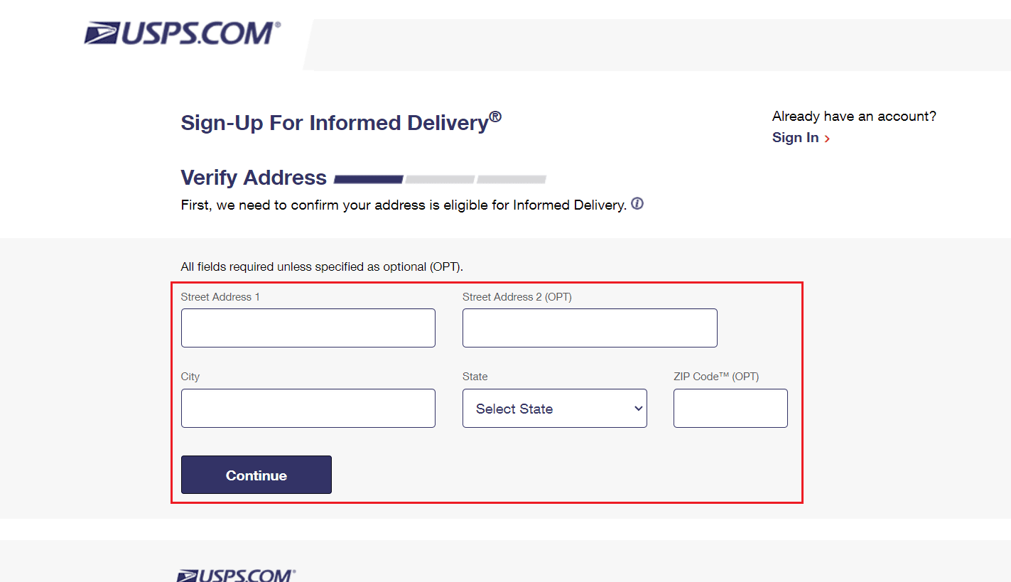 Cómo reactivar la cuenta de USPS.com - Recurso Wordpress