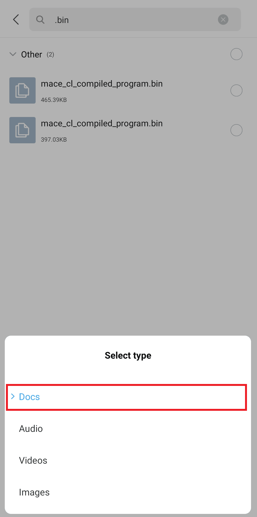 Cómo abrir un archivo Bin en Android - Recurso Wordpress