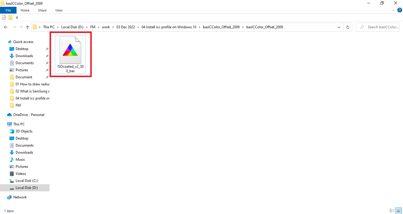 Cómo instalar el perfil ICC en Windows 10 - Recurso Wordpress