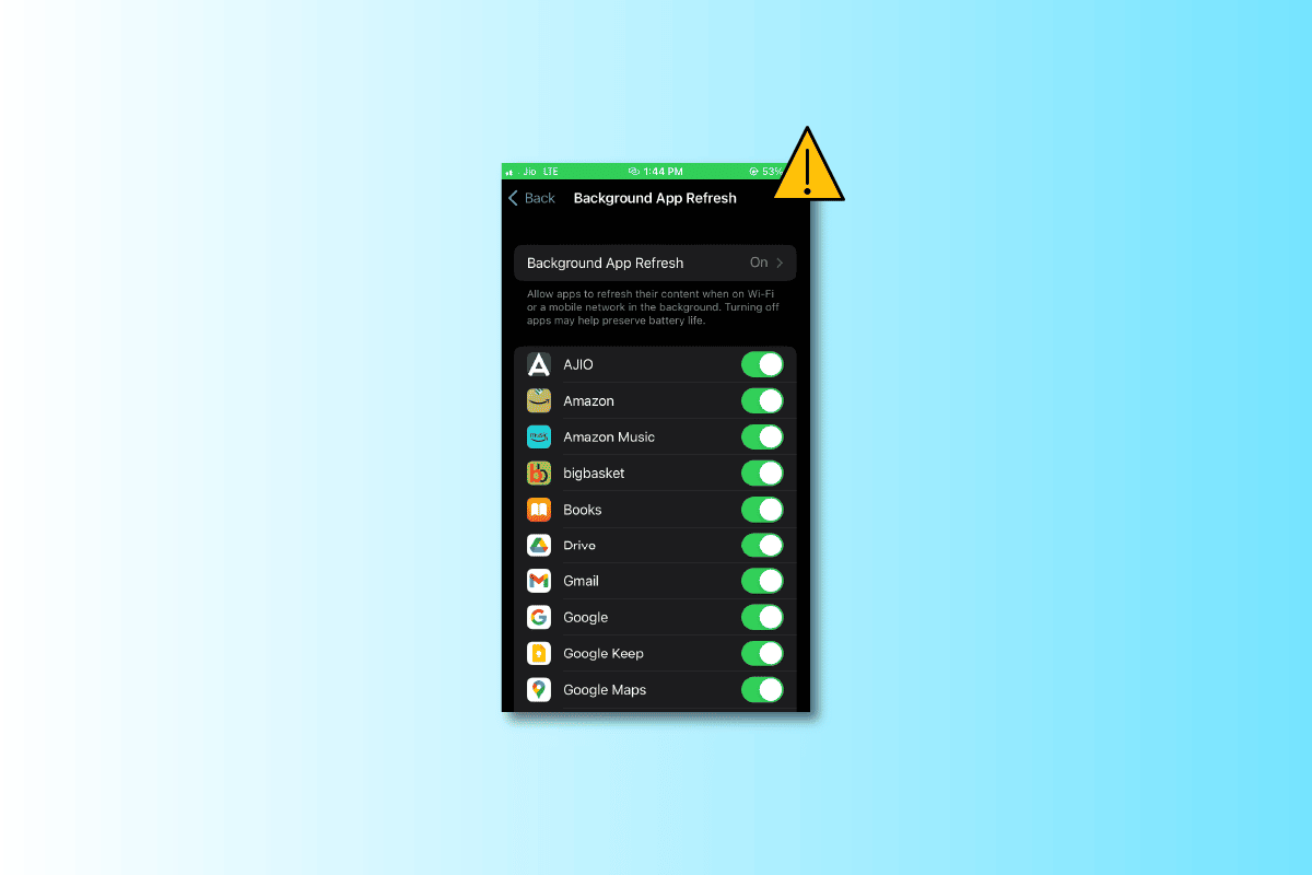 Las 7 principales soluciones para la actualización de la aplicación en segundo plano no ...