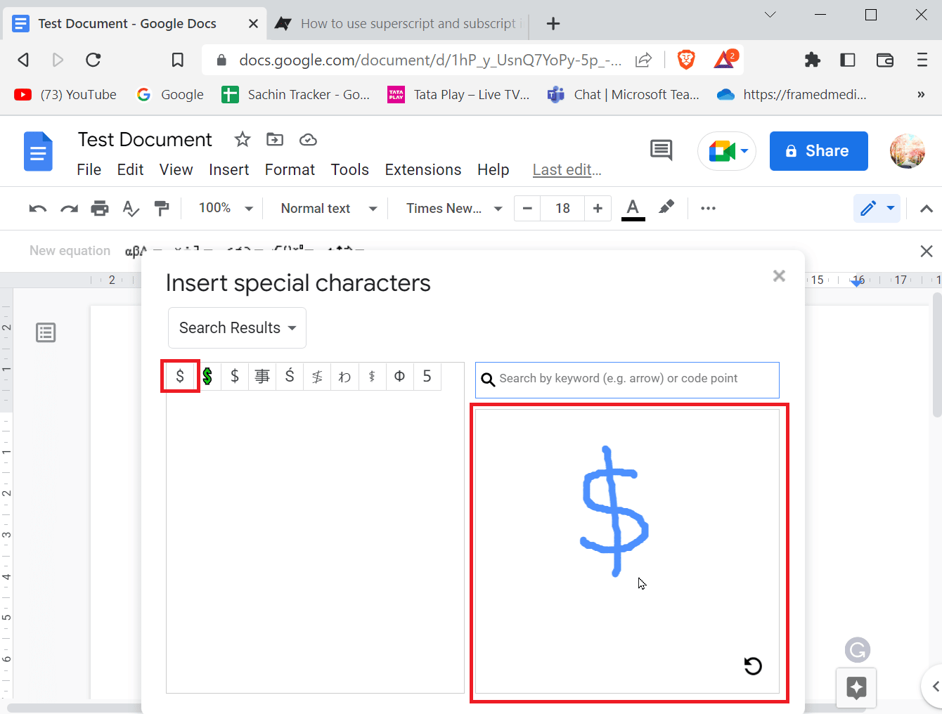 Cómo agregar flechas, superíndices y símbolos en Google Docs - Recurso ...