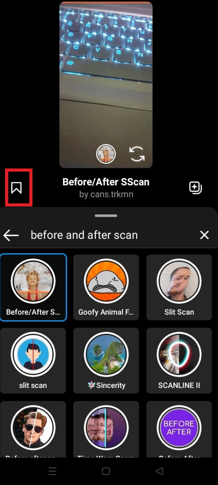 Cómo usar el escaneo antes y después en Instagram - Recurso Wordpress
