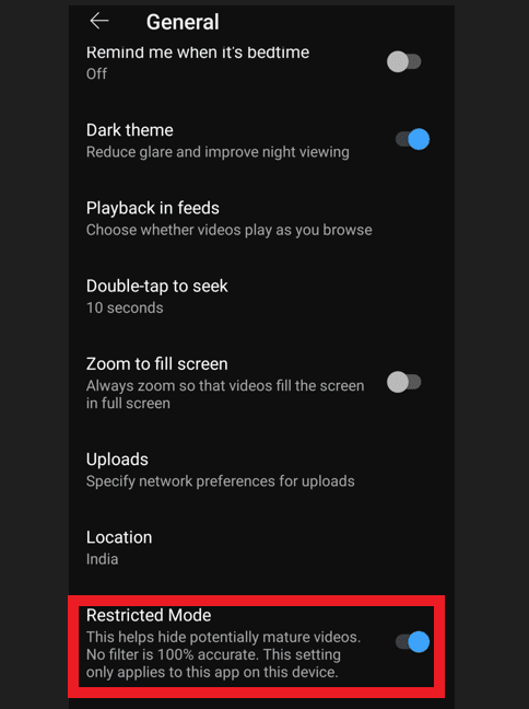 Cómo restringir YouTube en Android - Recurso Wordpress