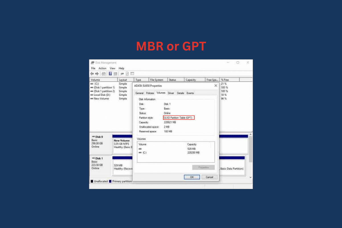 Cómo verificar MBR o GPT en Windows 10 - Recurso Wordpress