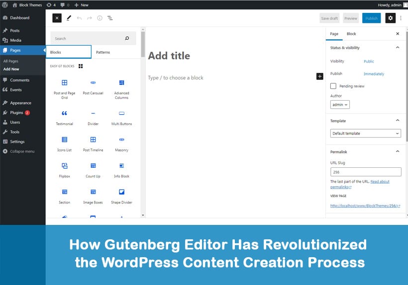 Cómo Gutenberg Editor revolucionó el proceso de creación de contenido de WordPress - Recurso ...