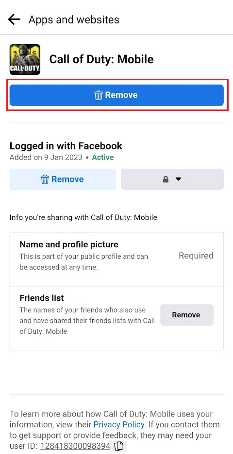 Cómo desvincular Facebook de Call of Duty Mobile - Recurso Wordpress