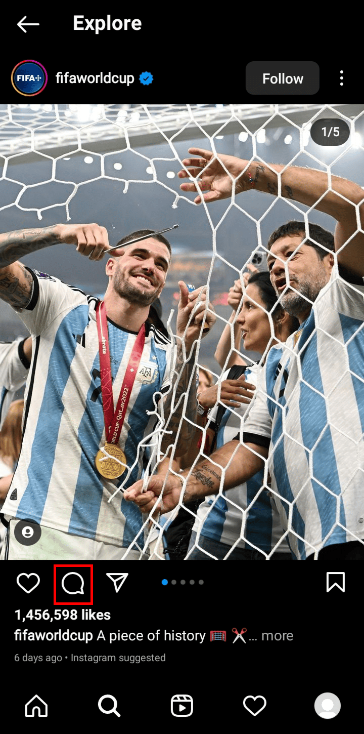 Cómo ver los comentarios de Me gusta en Instagram - Recurso Wordpress