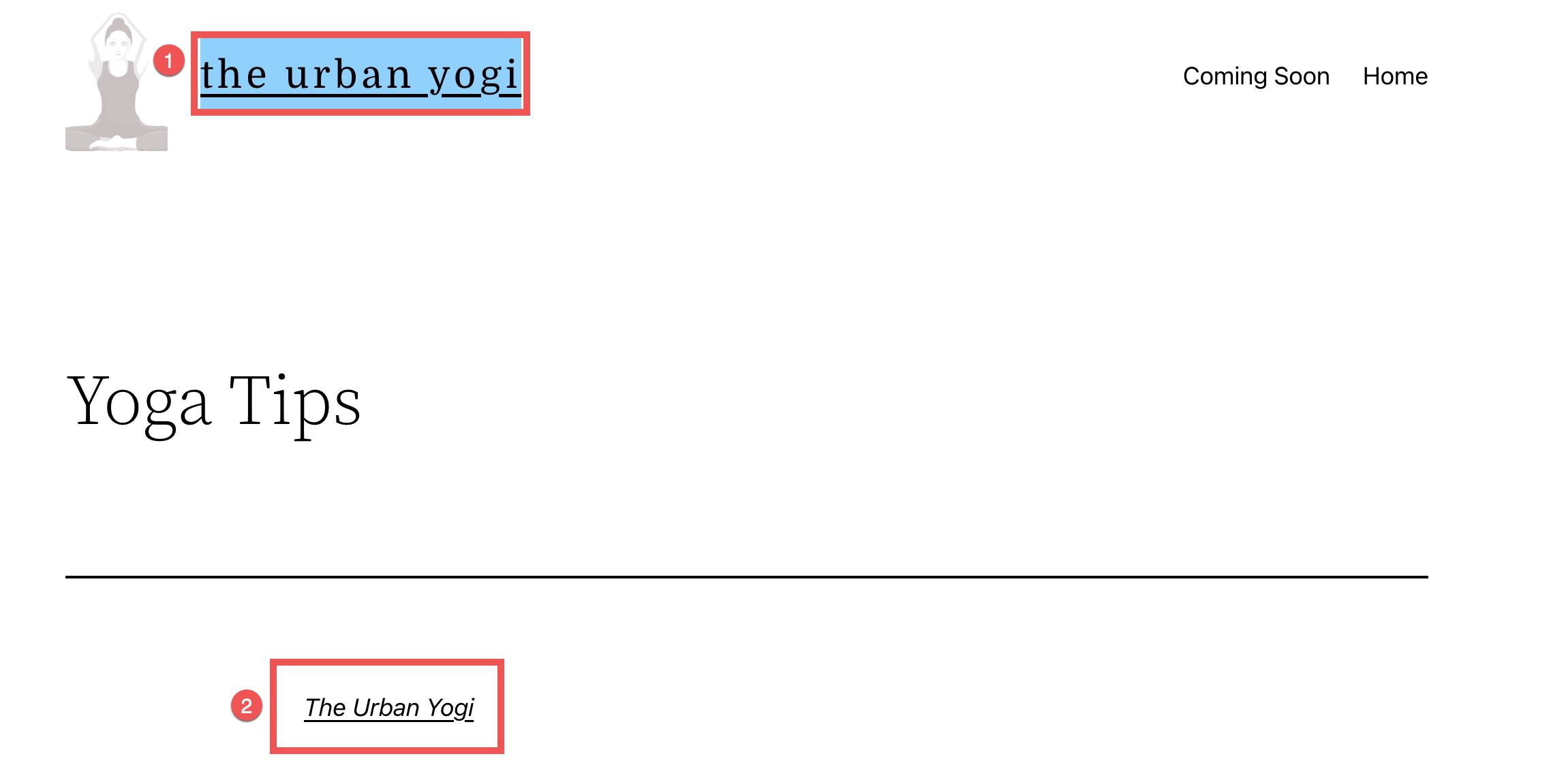 Cómo usar el bloque de título del sitio de WordPress - Recurso Wordpress
