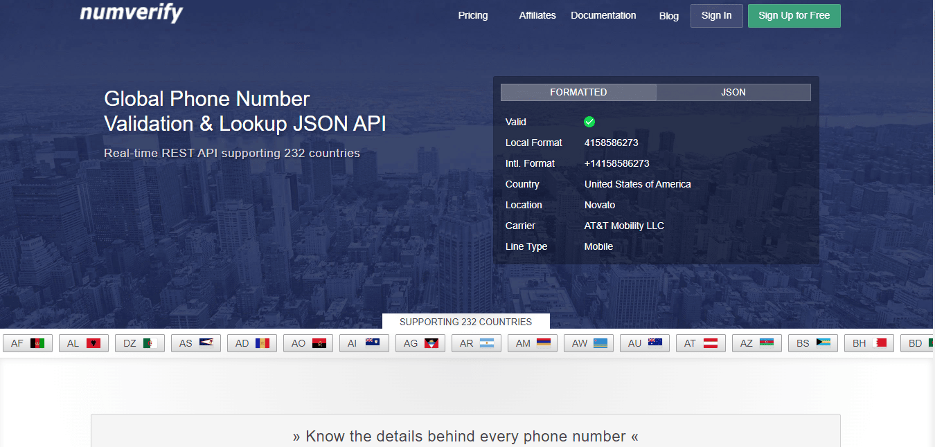 ¿Qué es la API de Numverify? - TechCult - Recurso Wordpress