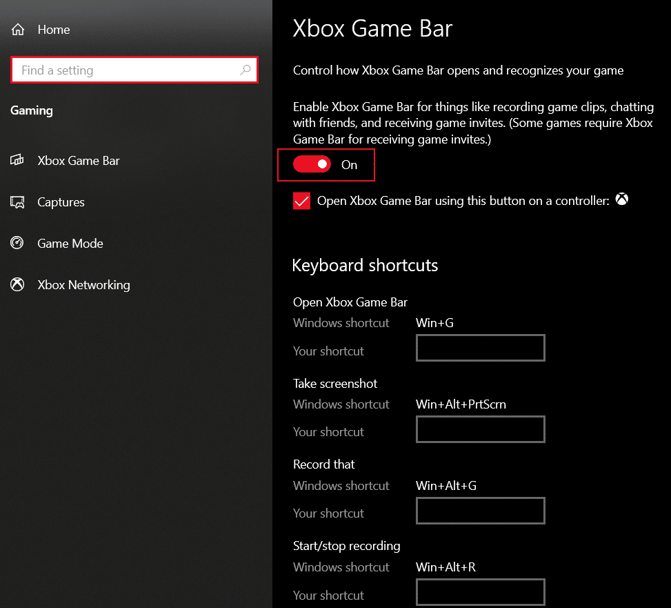 Cómo habilitar la grabación de pantalla de la barra de juegos de Xbox en Windows 10 - Recurso ...