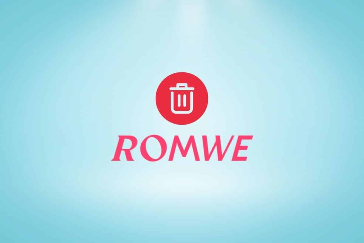 Cómo eliminar tu cuenta de Romwe - Recurso Wordpress