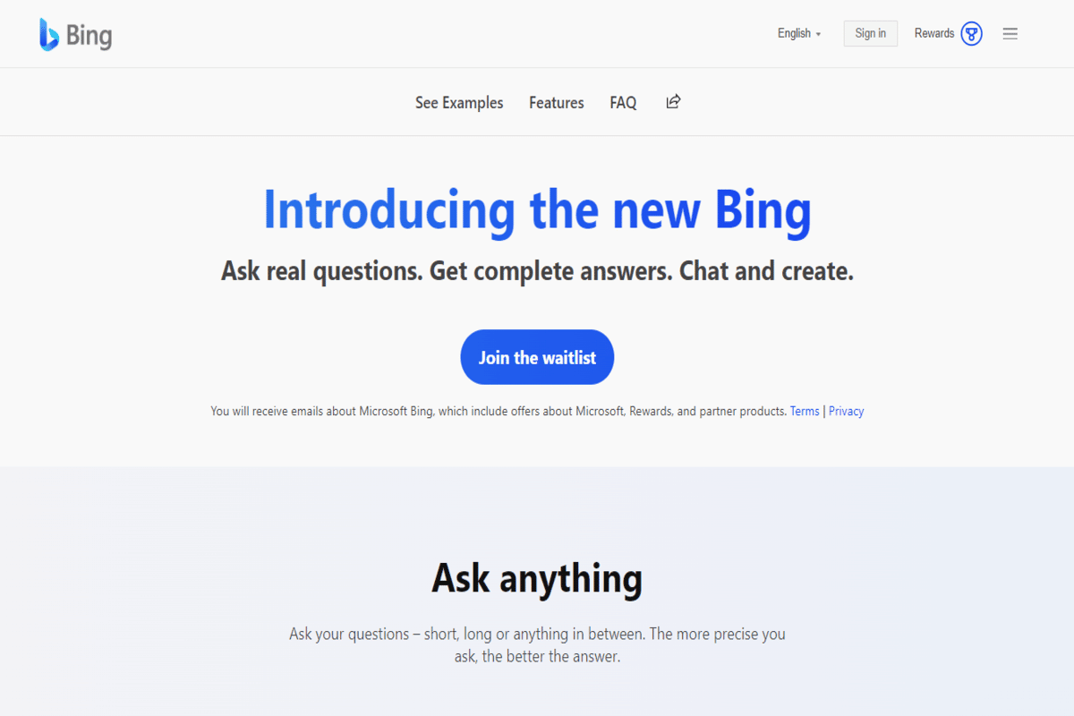 Microsoft Bing con la tecnología de ChatGPT ya disponible - Recurso Wordpress
