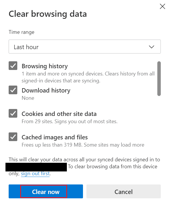 Cómo borrar caché y cookies en Microsoft Edge - Recurso Wordpress