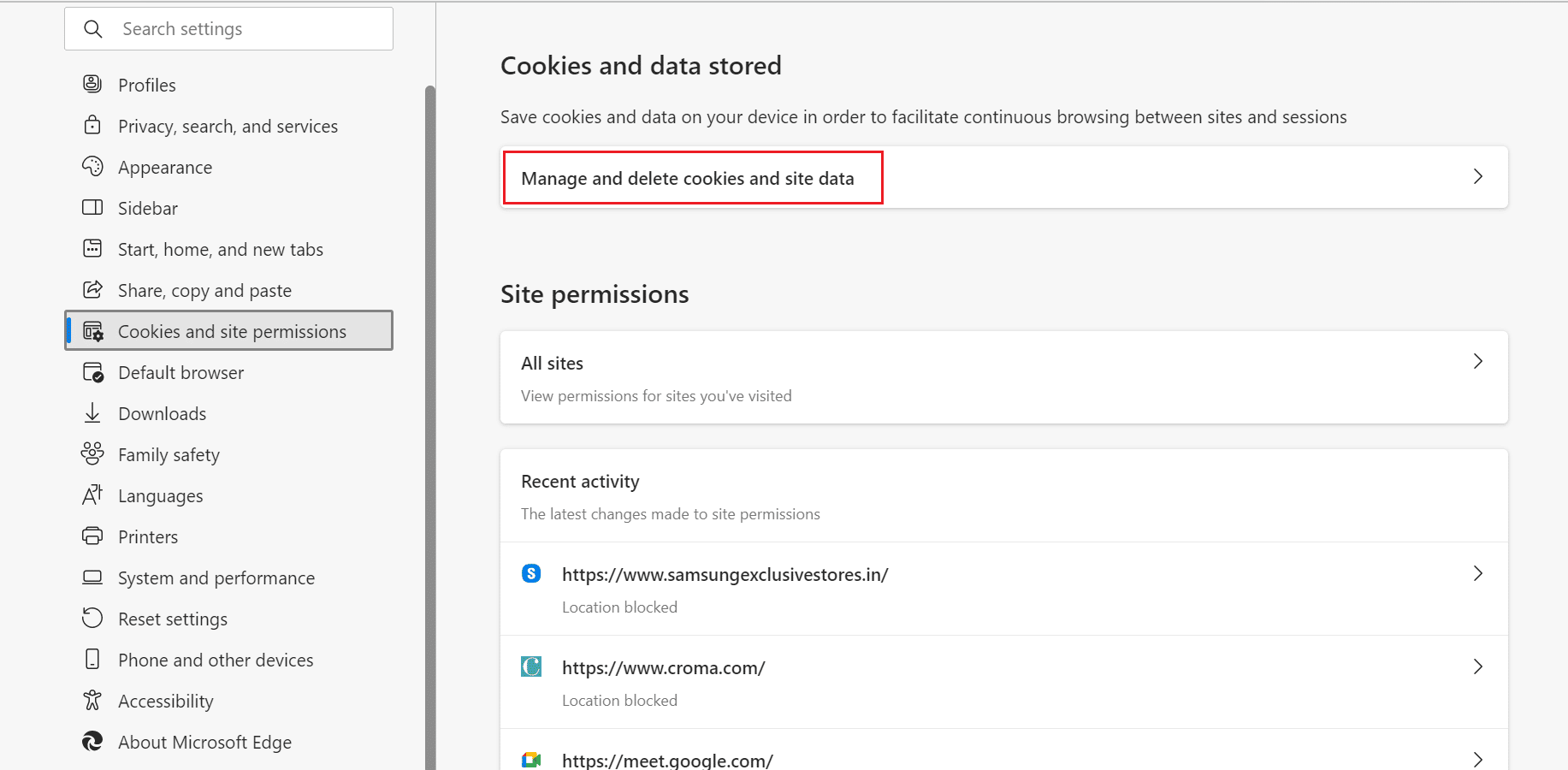 Cómo borrar caché y cookies en Microsoft Edge - Recurso Wordpress