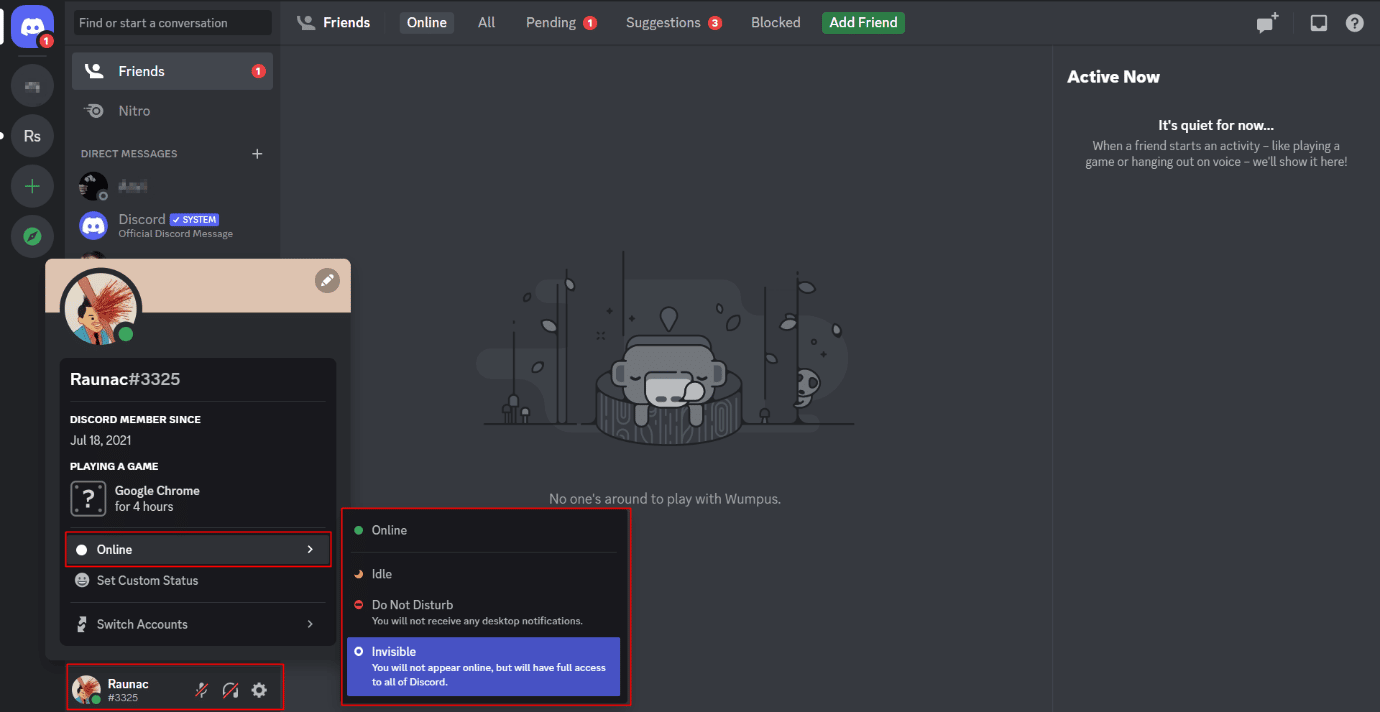 ¿Qué significa Invisible en Discord? - Recurso Wordpress