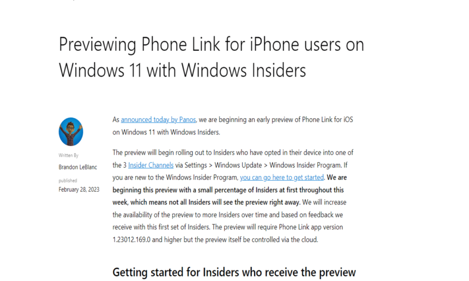 La aplicación Microsoft Phone Link ahora te permite usar iMessage desde la PC - Recurso Wordpress