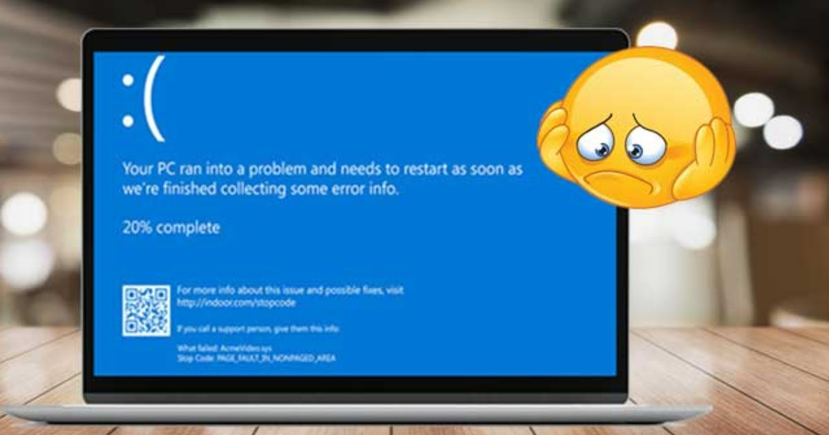 Pantalla azul, apagado o reinicio inesperado de la computadora ...
