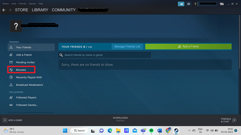 Cómo desbloquear a alguien en Steam - Recurso Wordpress