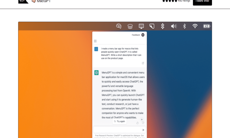 La aplicación MacGPT AI para MacOS agrega integración GPT-4 - Recurso Wordpress