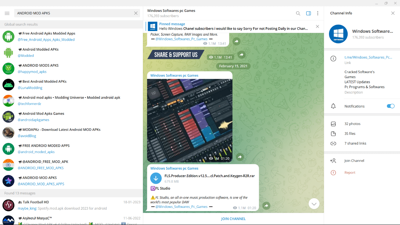 11 mejores canales de Telegram para Mod APK - Recurso Wordpress