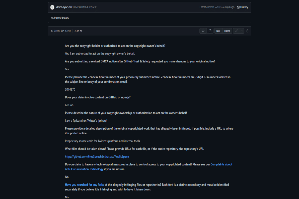 GitHub elimina el repositorio que contiene el código fuente de Twitter ...