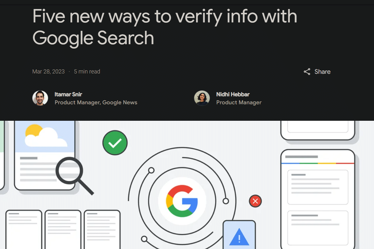 Perspectiva de Google y Acerca de este autor en los resultados de ...